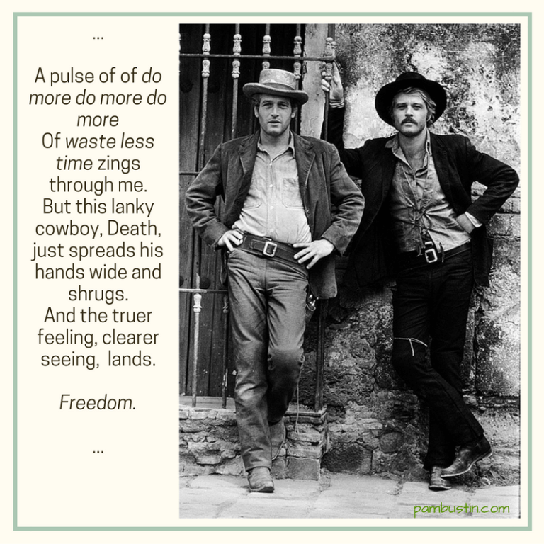 this lanky cowboy… – Pam Bustin